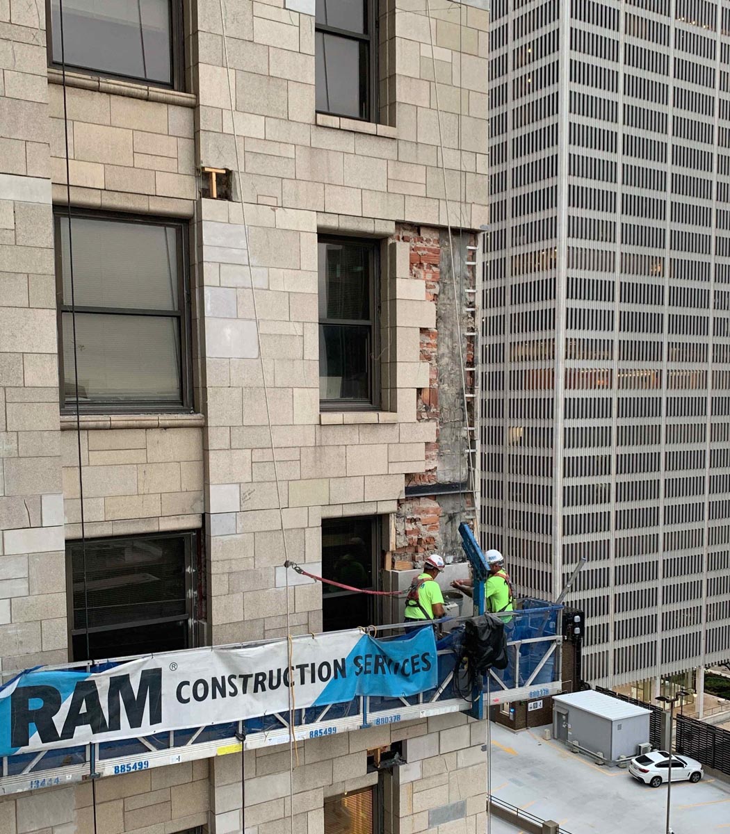 Buhl Building Facade Restoration - RAM Construction Services